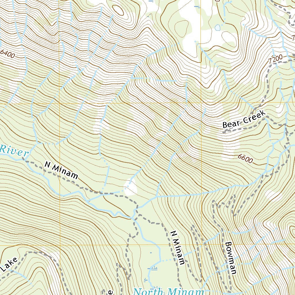 North Minam Meadows, OR (2020, 24000-Scale) Map by United States ...