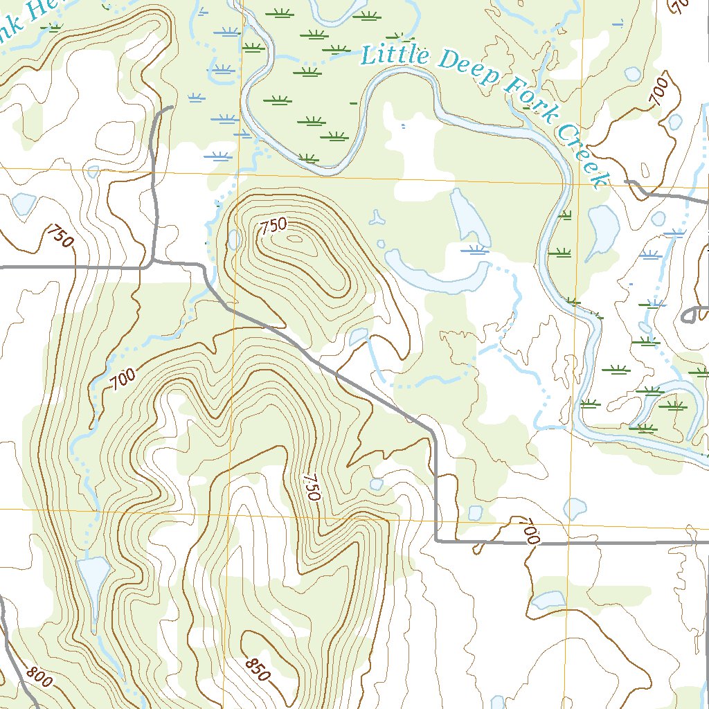 Nuyaka, OK (2022, 24000-Scale) Map by United States Geological Survey ...