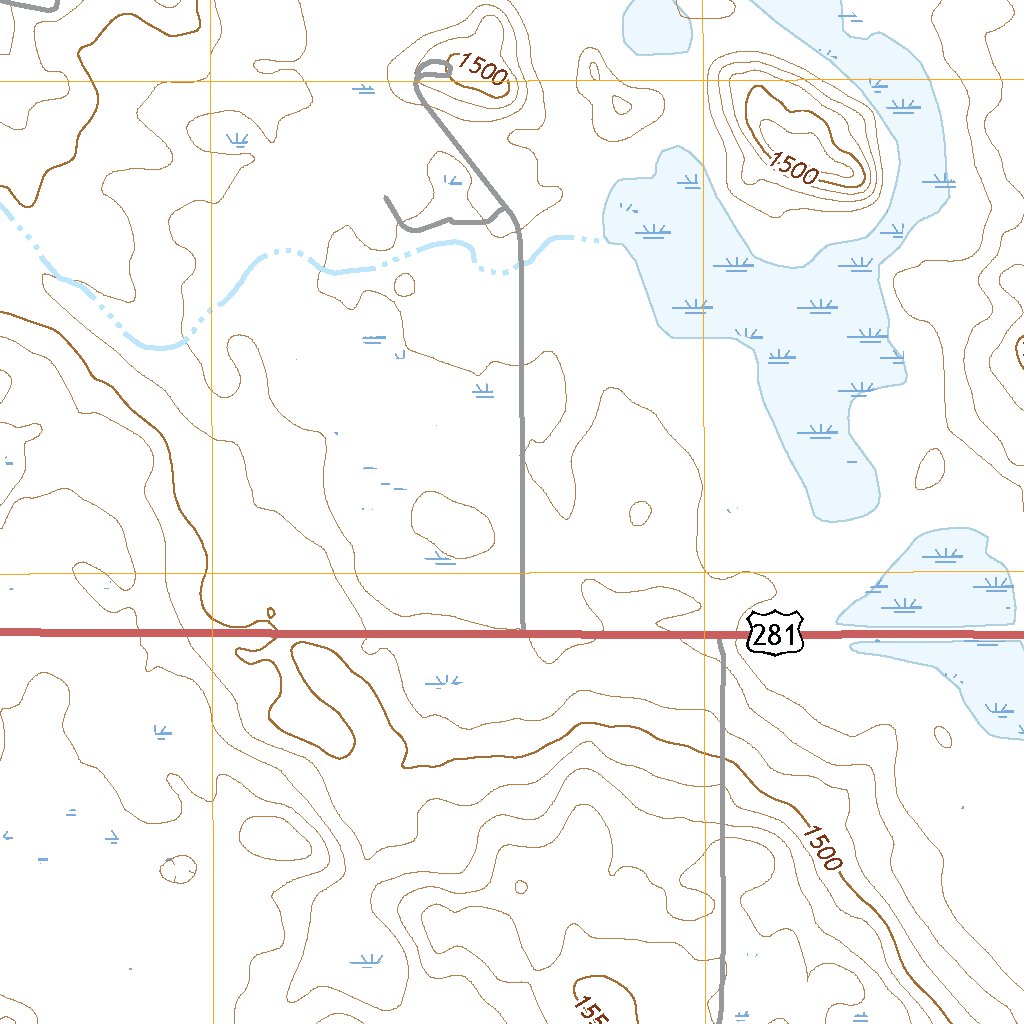 Oberon, ND (2020, 24000-Scale) Map by United States Geological Survey ...