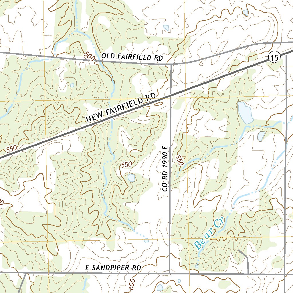 Opdyke, IL (2021, 24000-Scale) Map by United States Geological Survey ...