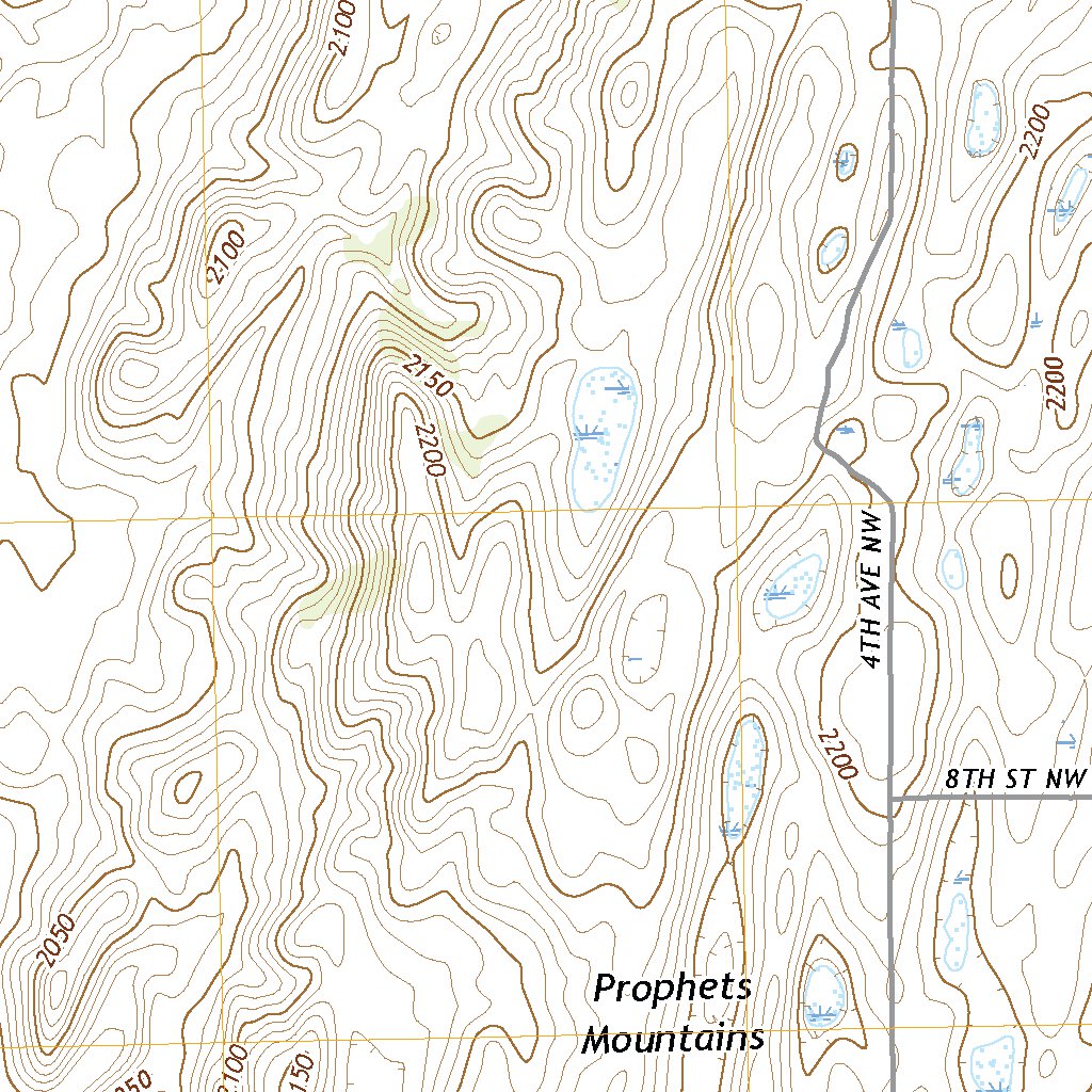 Pelican Lake, ND (2020, 24000-Scale) Map by United States Geological ...