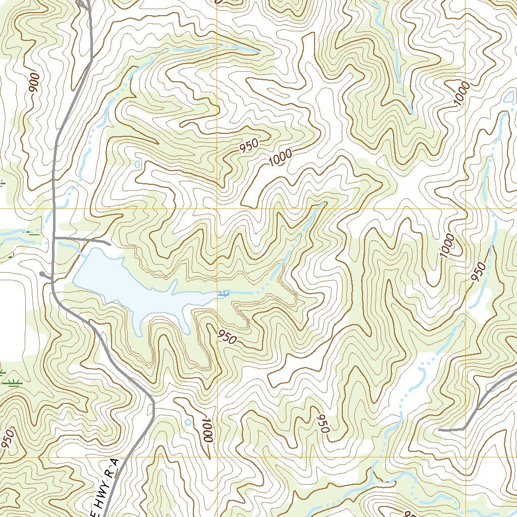 Pollock, MO (2021, 24000-Scale) Map by United States Geological Survey ...