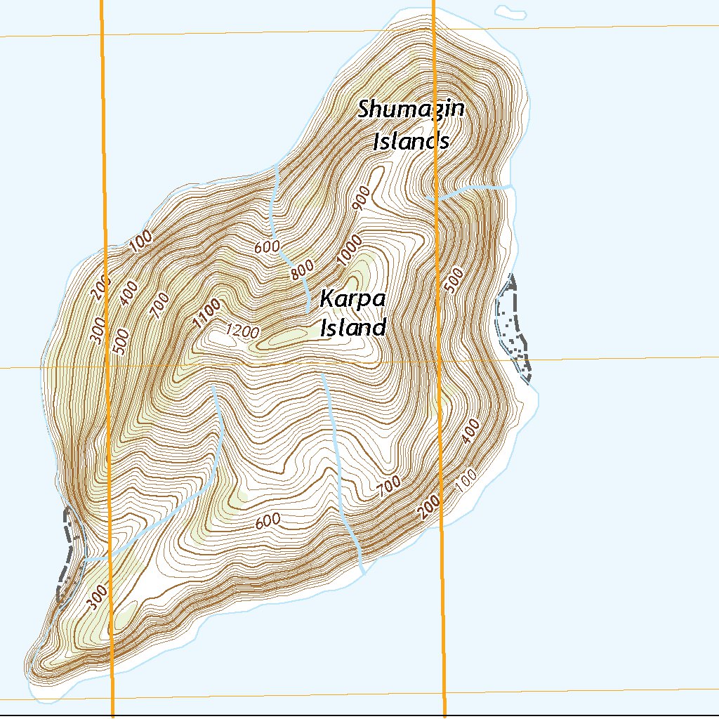 Port Moller C-1 SE, AK (2020, 25000-Scale) Map by United States ...
