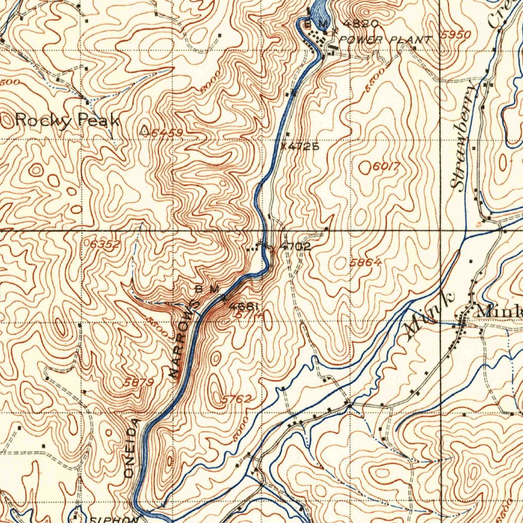 Preston, ID (1915, 125000-Scale) Map by United States Geological Survey ...