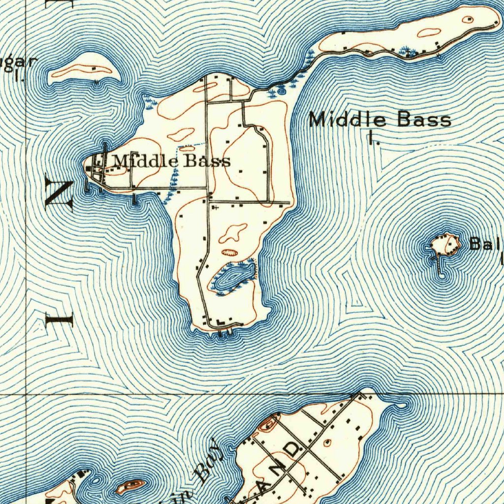 Put-In-Bay, OH (1903, 62500-Scale) Map by United States Geological ...