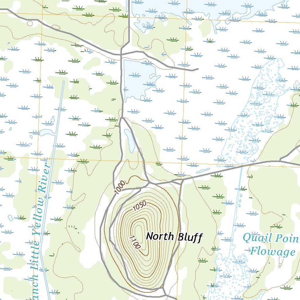 Quail Point Flowage, WI (2022, 24000-Scale) Map by United States ...