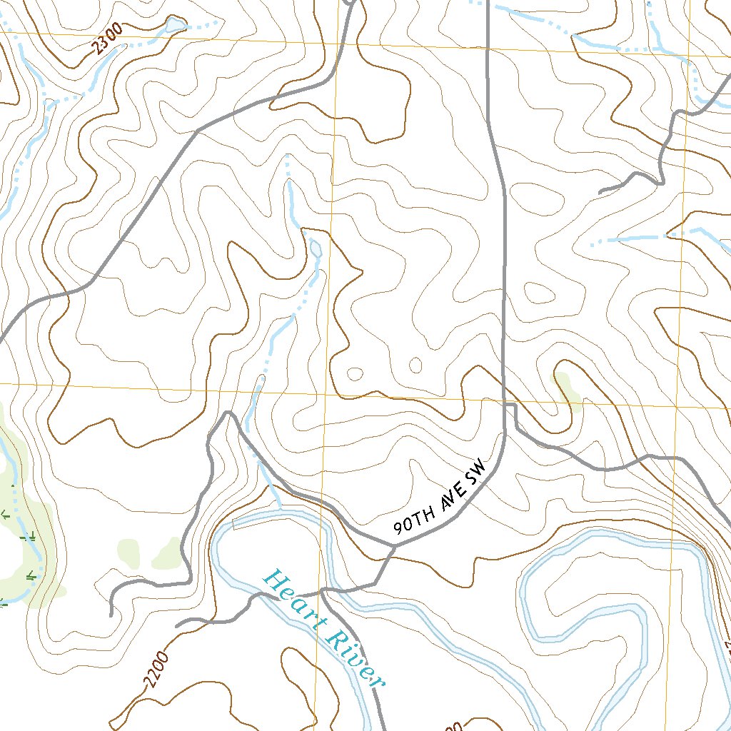 Richardton SE, ND (2020, 24000-Scale) Map by United States Geological ...