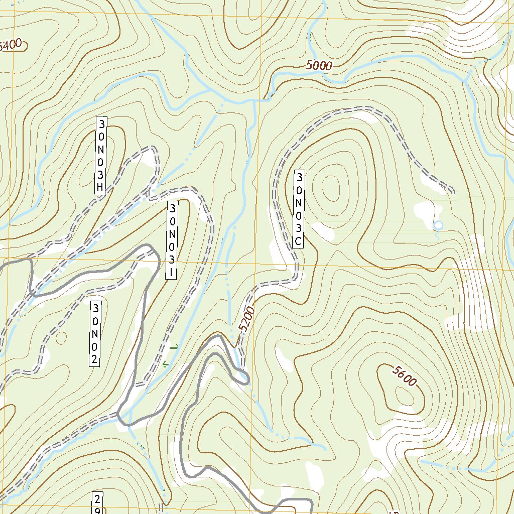 Roop Mountain, CA (2022, 24000-Scale) Map by United States Geological ...