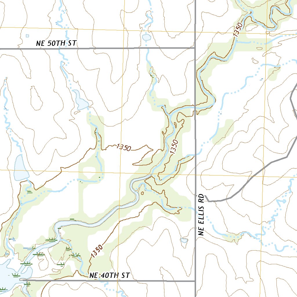 Rosalia NW, KS (2022, 24000-Scale) Map by United States Geological ...