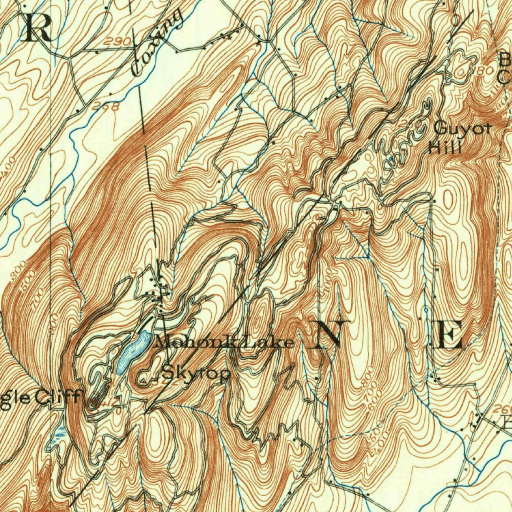 Rosendale, NY (1903, 62500-Scale) Map by United States Geological ...