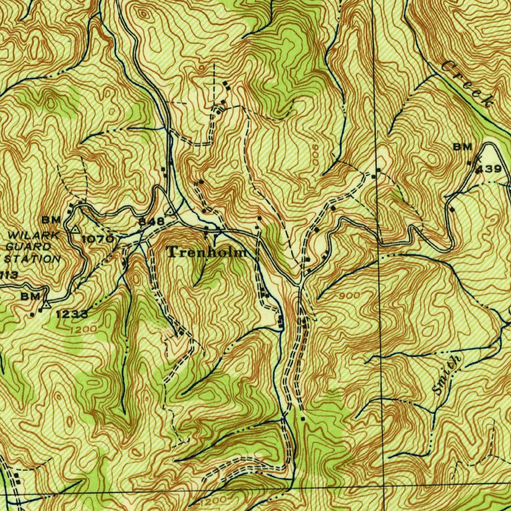 Saint Helens, OR-WA (1943, 62500-Scale) Map by United States Geological ...