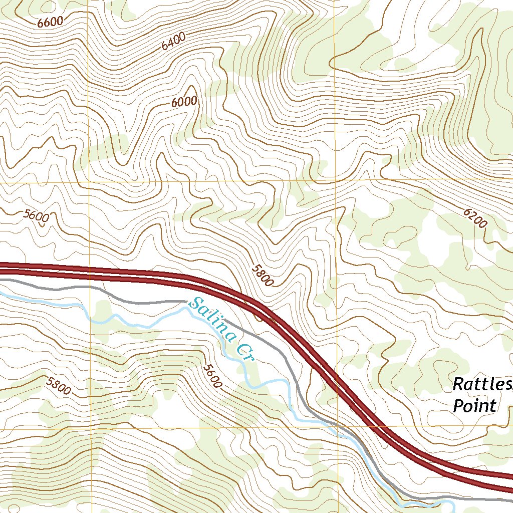 Salina, UT (2020, 24000-Scale) Map by United States Geological Survey ...