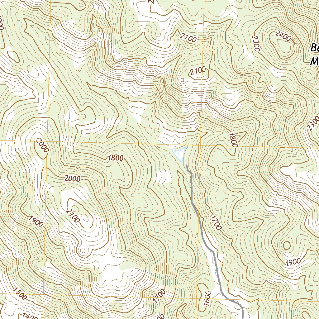 Salt Spring Valley, CA (2021, 24000-Scale) Map by United States ...