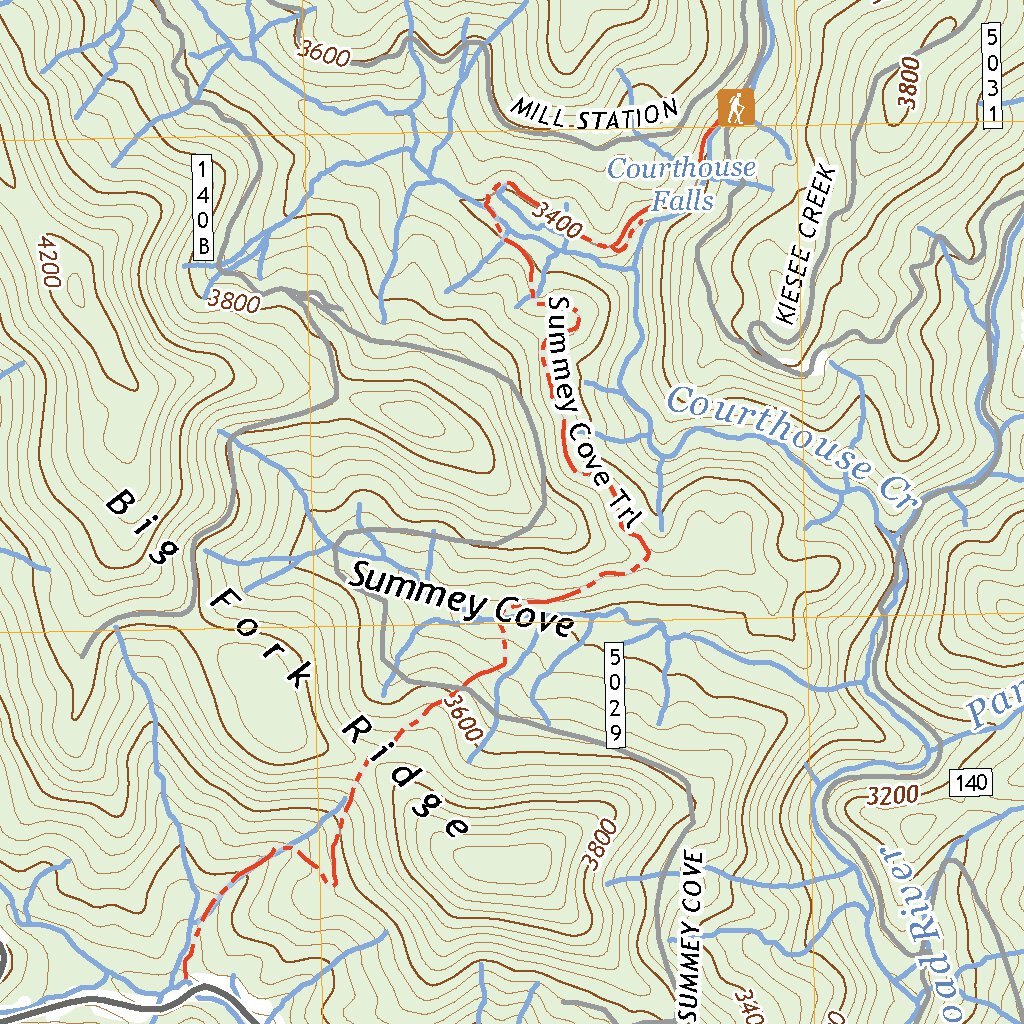 Sam Knob, NC (2022, 24000-Scale) Map by United States Geological Survey ...