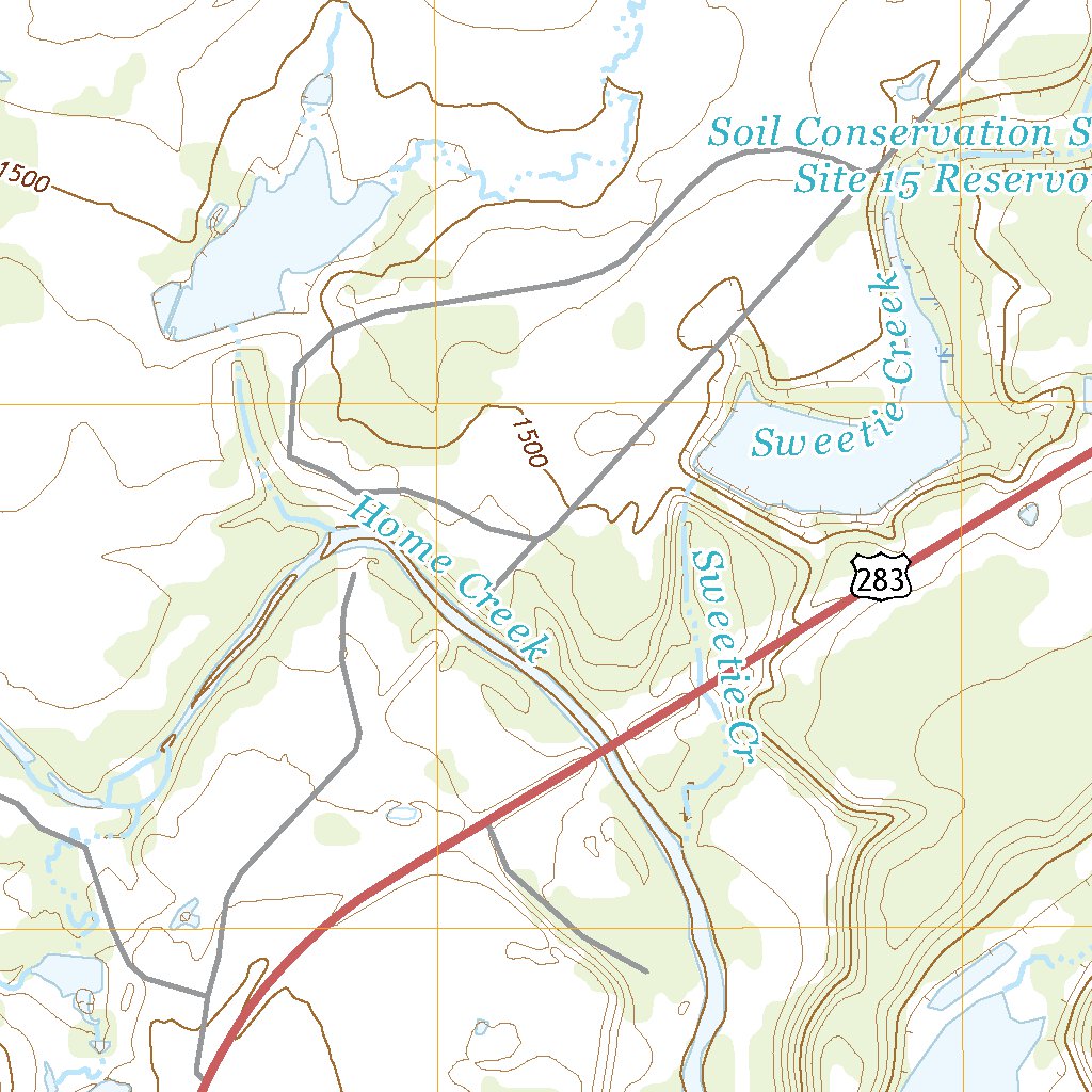 Santa Anna, TX (2022, 24000-Scale) Map by United States Geological ...