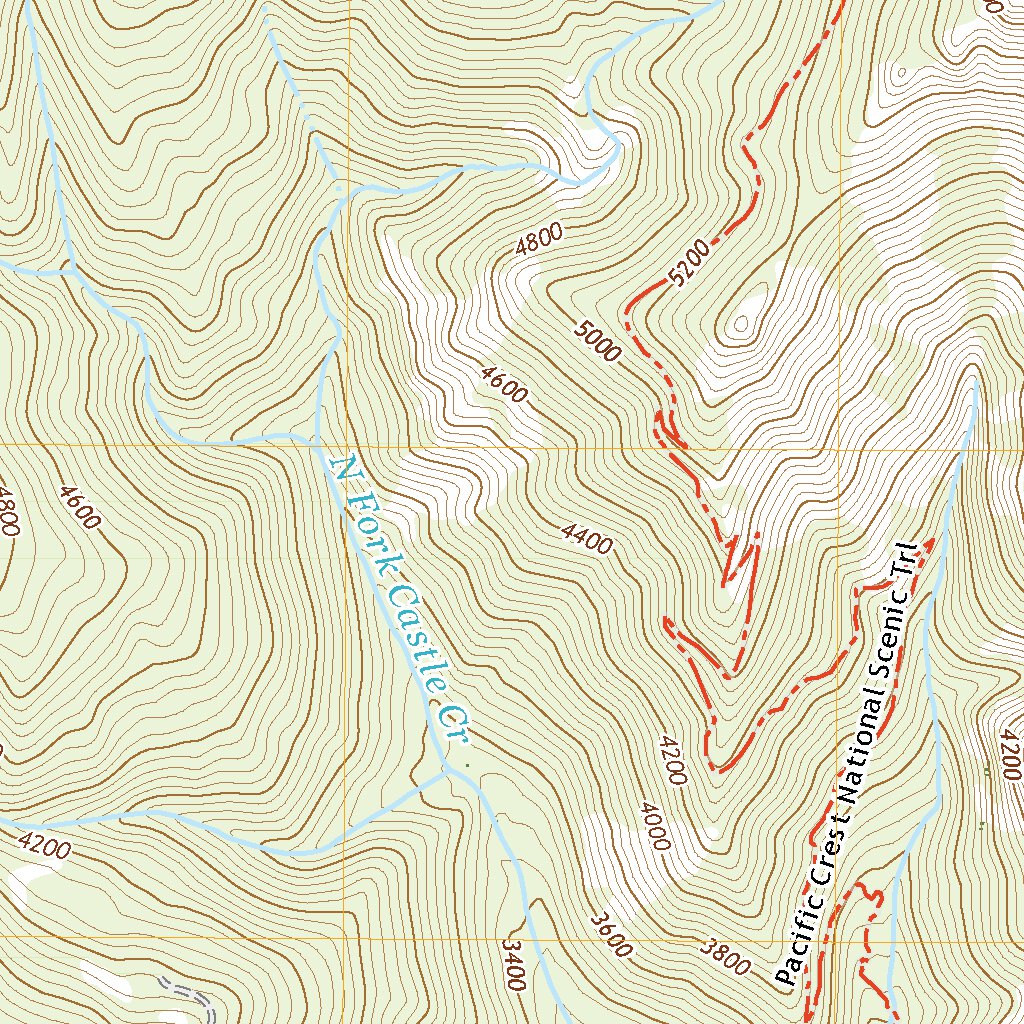 Seven Lakes Basin, CA (2022, 24000-Scale) Map by United States ...