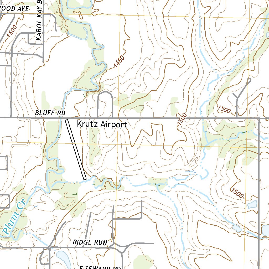 Seward, NE (2021, 24000-Scale) Map by United States Geological Survey ...