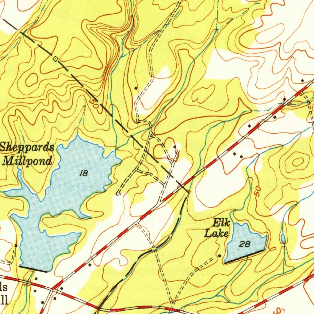 Shiloh, NJ (1949, 24000-Scale) Map by United States Geological Survey ...