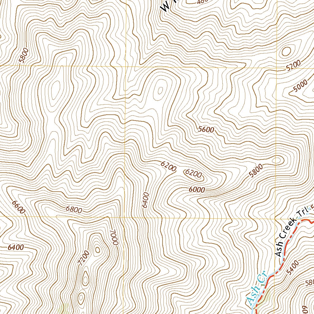 Shingle Mill Mountain, AZ (2021, 24000-Scale) Map by United States ...
