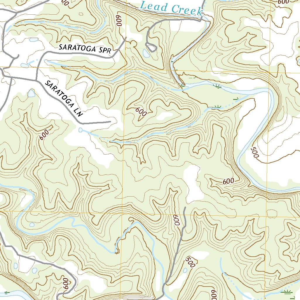 Silex, MO (2021, 24000-Scale) Map by United States Geological Survey ...