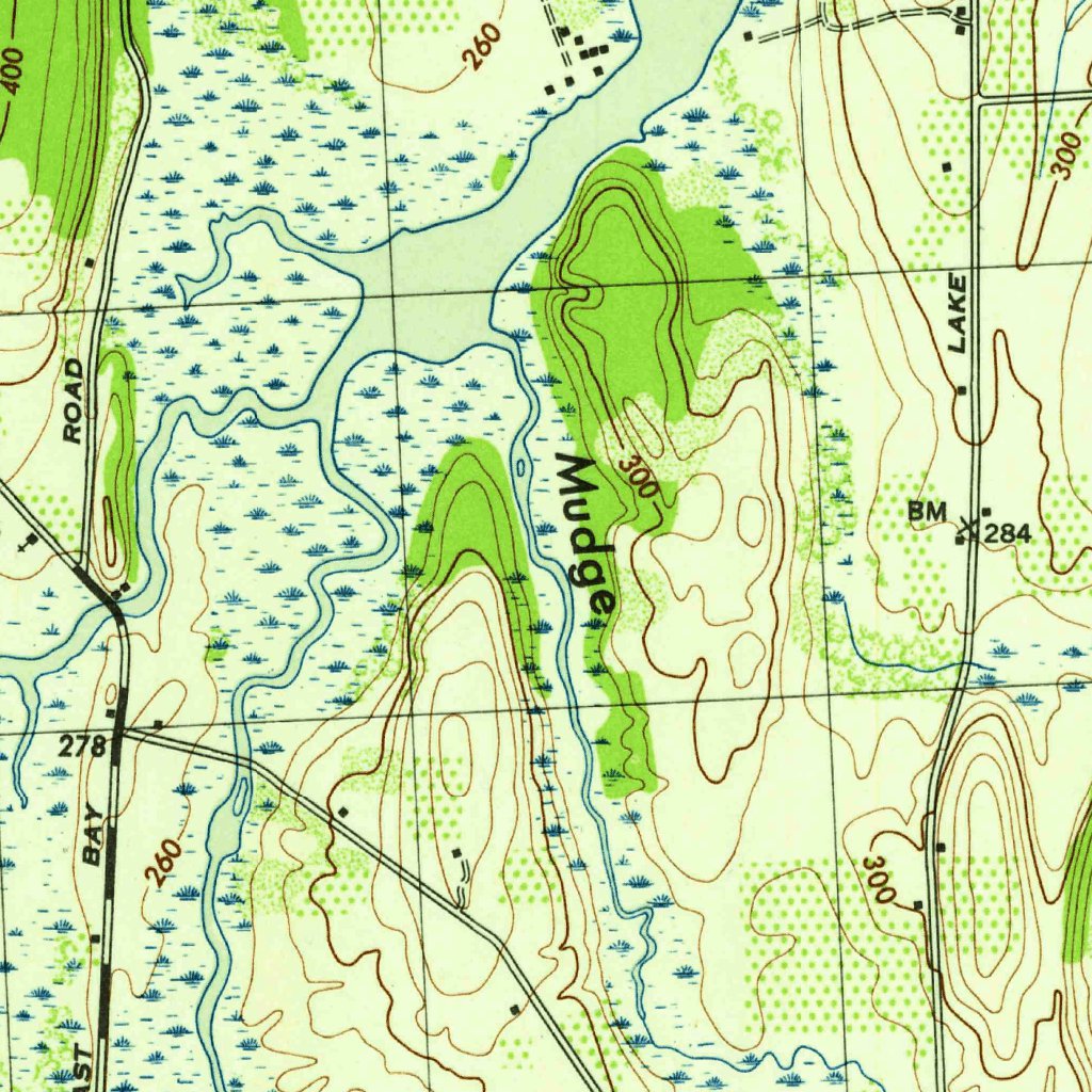 Sodus Point, NY (1943, 31680-Scale) Map by United States Geological ...