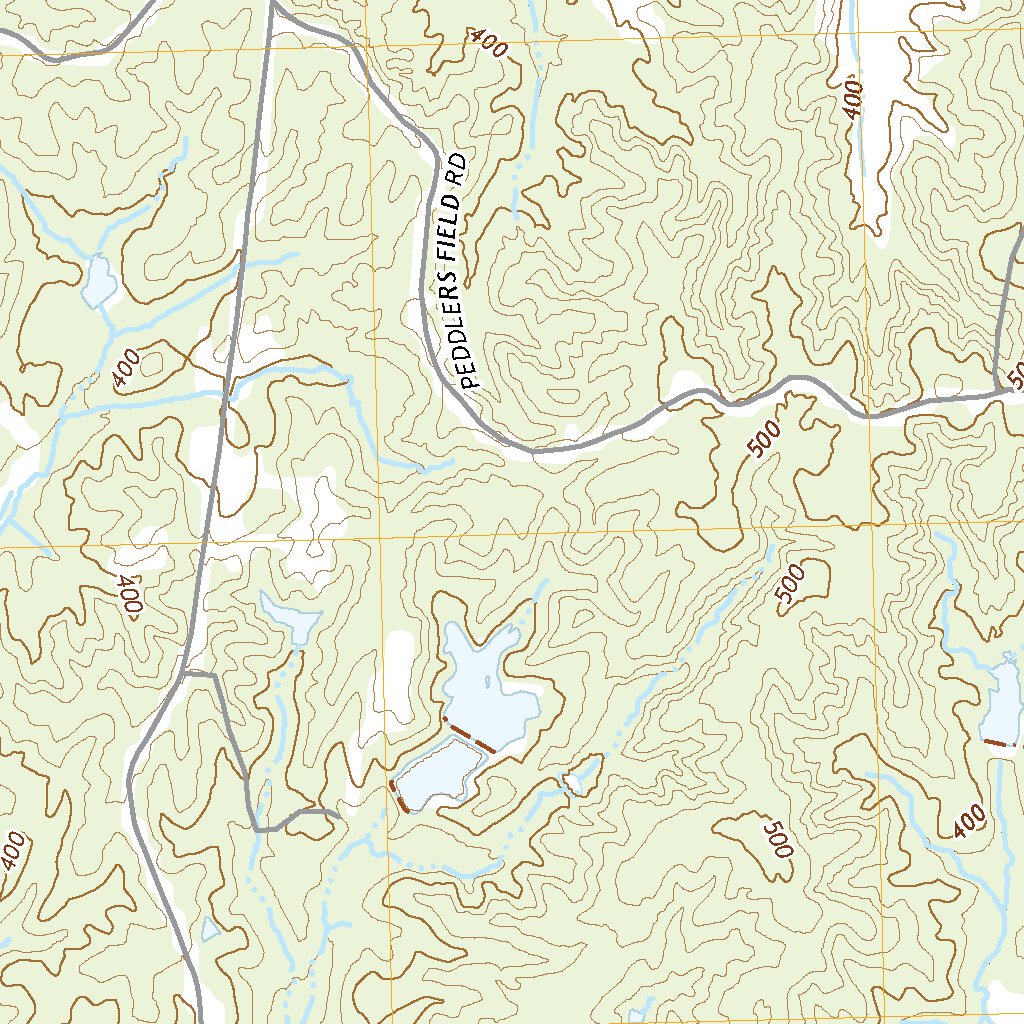 Splinter, MS (2021, 24000-Scale) Map by United States Geological Survey ...
