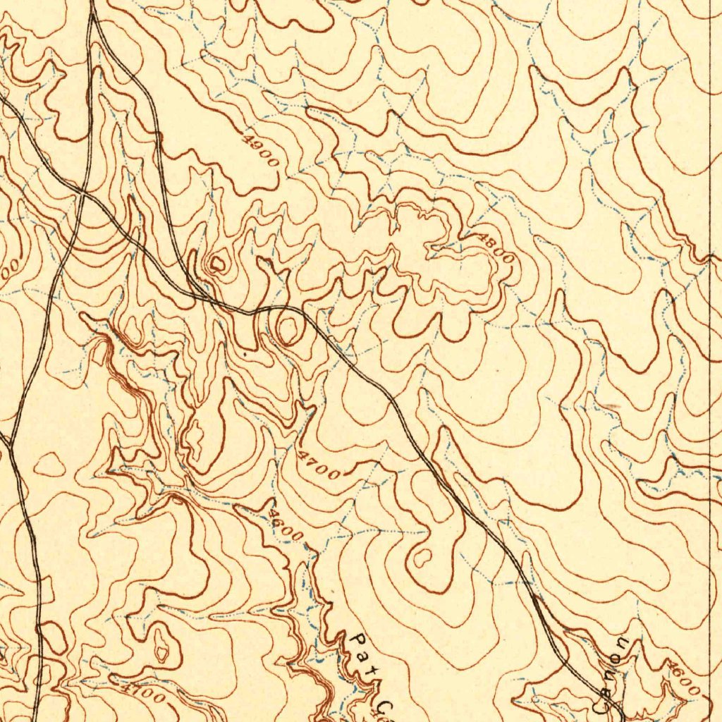 Springfield, CO (1893, 125000-Scale) Map by United States Geological ...