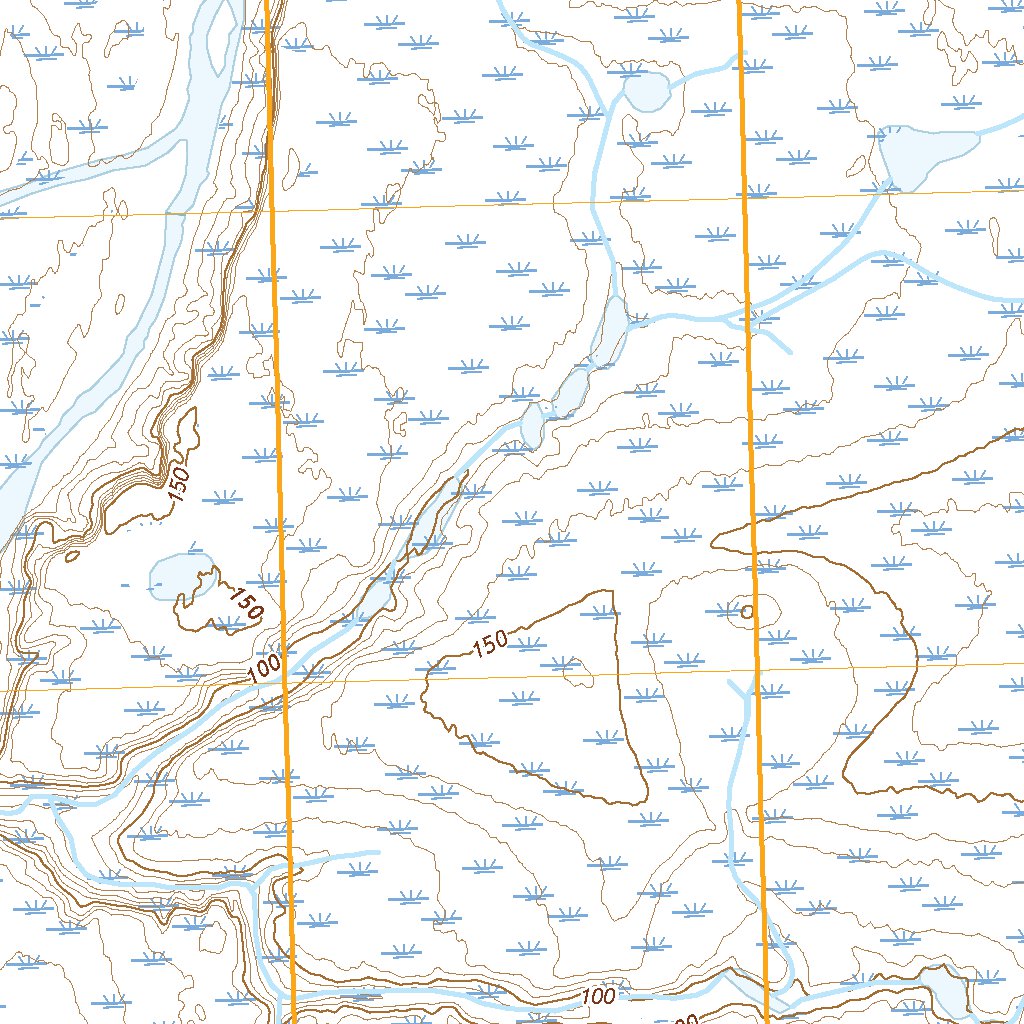 Teshekpuk B-3 SW, AK (2020, 25000-Scale) Map by United States ...
