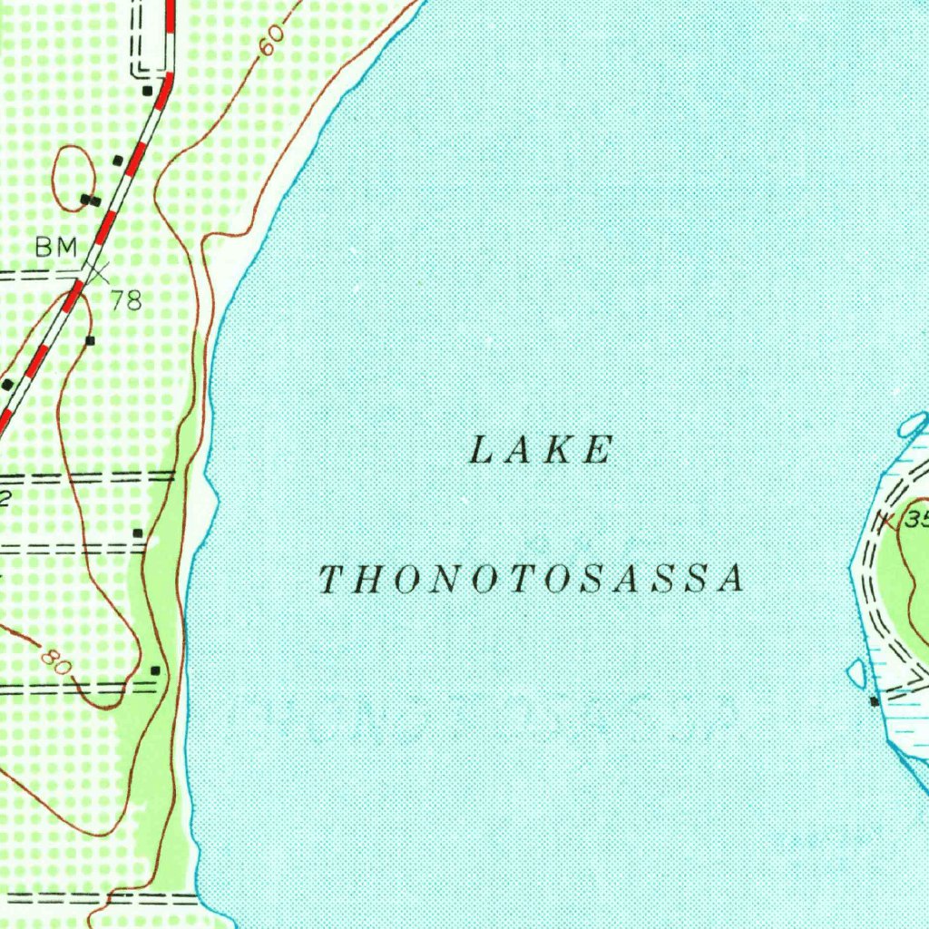 Thonotosassa, FL (1943, 24000-Scale) Map by United States Geological ...