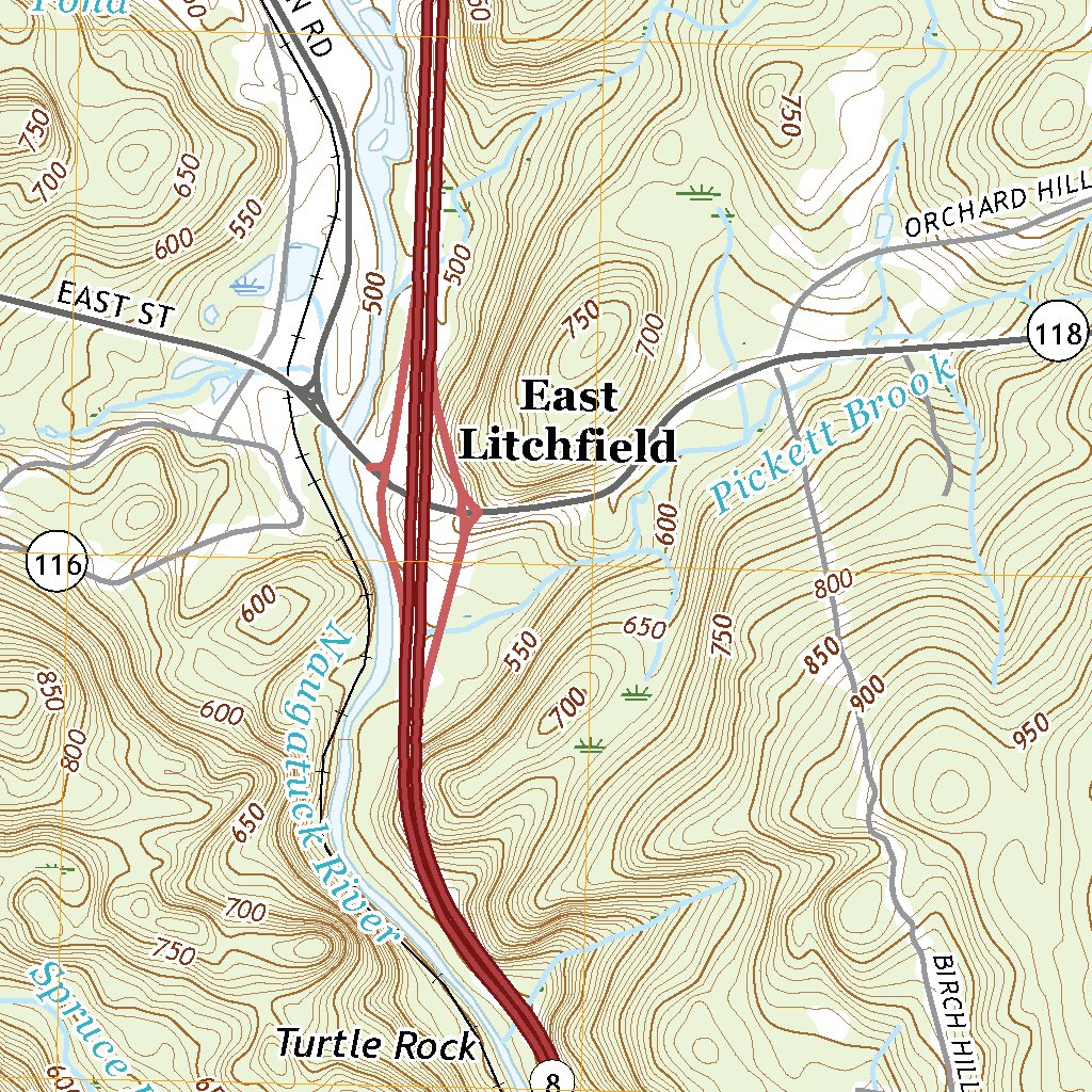 Torrington, CT (2021, 24000-Scale) Map by United States Geological ...
