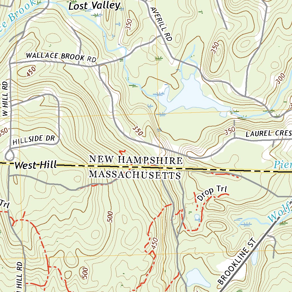 Townsend, MA (2021, 24000-Scale) Map by United States Geological Survey ...