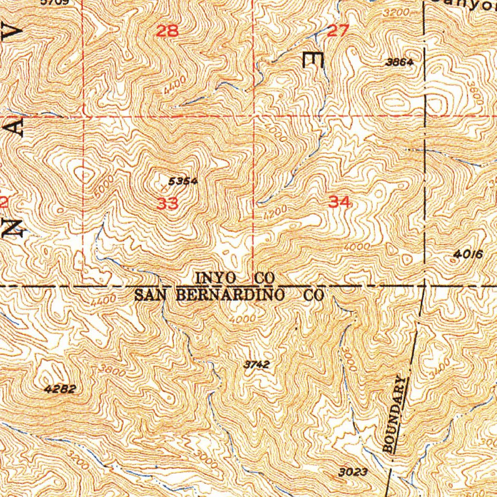Trona, CA (1949, 62500-Scale) Map by United States Geological Survey ...