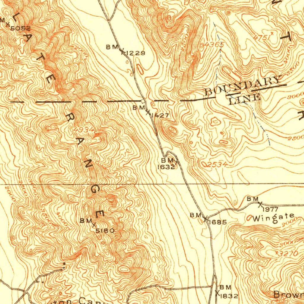 Trona W, CA (1915, 250000-Scale) Map by United States Geological Survey ...