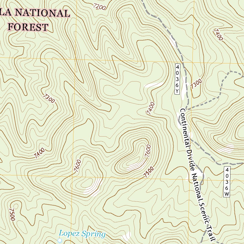 Tularosa Canyon, NM (2020, 24000-Scale) Map by United States Geological ...