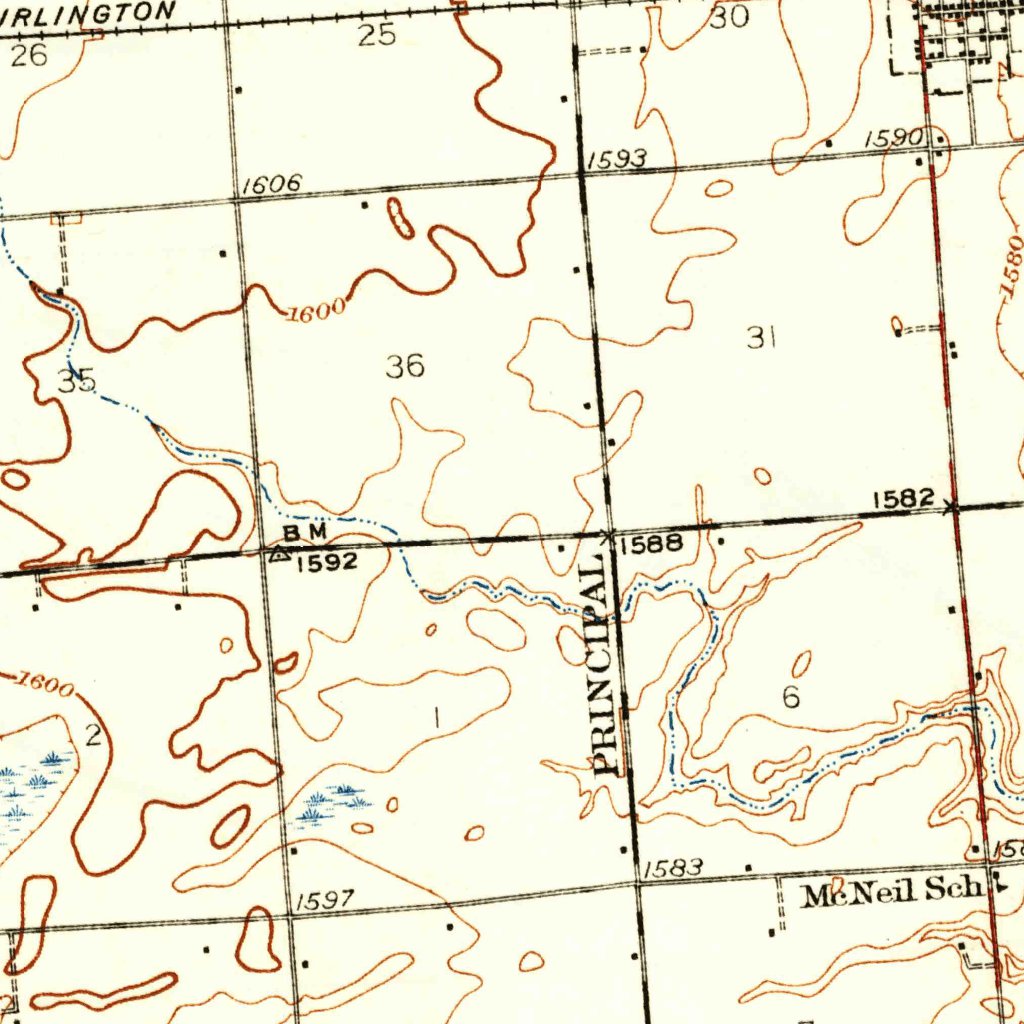 Utica, NE (1937, 62500-Scale) Map by United States Geological Survey ...