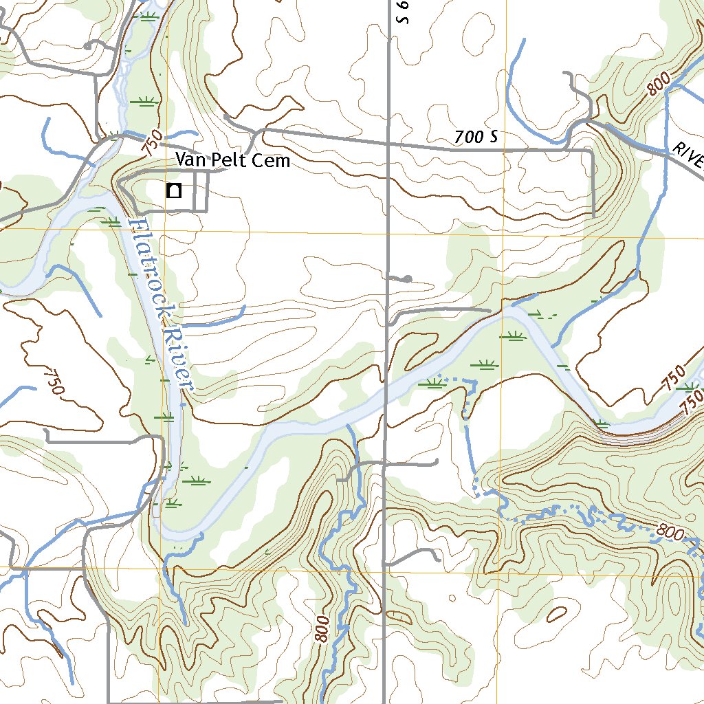 Waldron, IN (2022, 24000-Scale) Map by United States Geological Survey ...