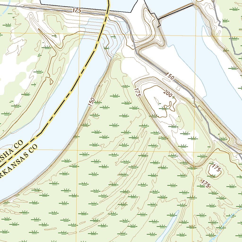 Watson, AR (2020, 24000-Scale) Map by United States Geological Survey ...