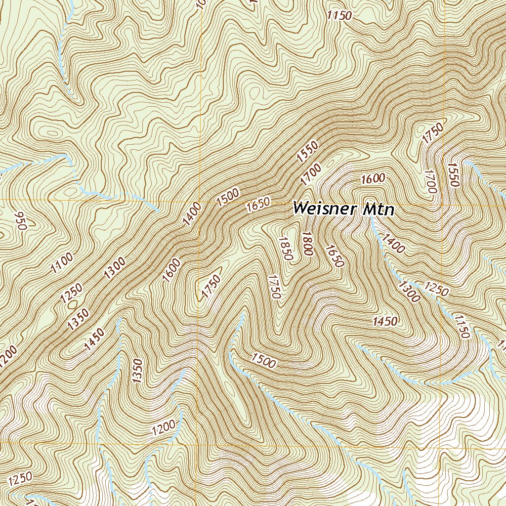 Weisner Mountain, AL (2020, 24000-Scale) Map by United States ...
