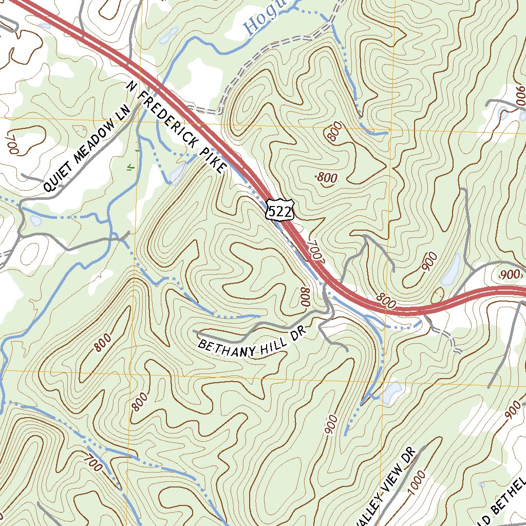White Hall, VA (2022, 24000-Scale) Map by United States Geological ...