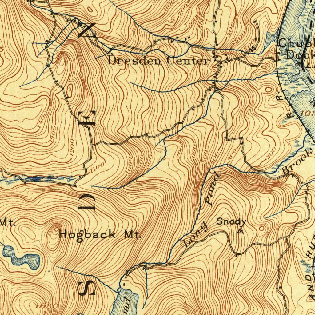 Whitehall, NY-VT (1898, 62500-Scale) Map by United States Geological ...