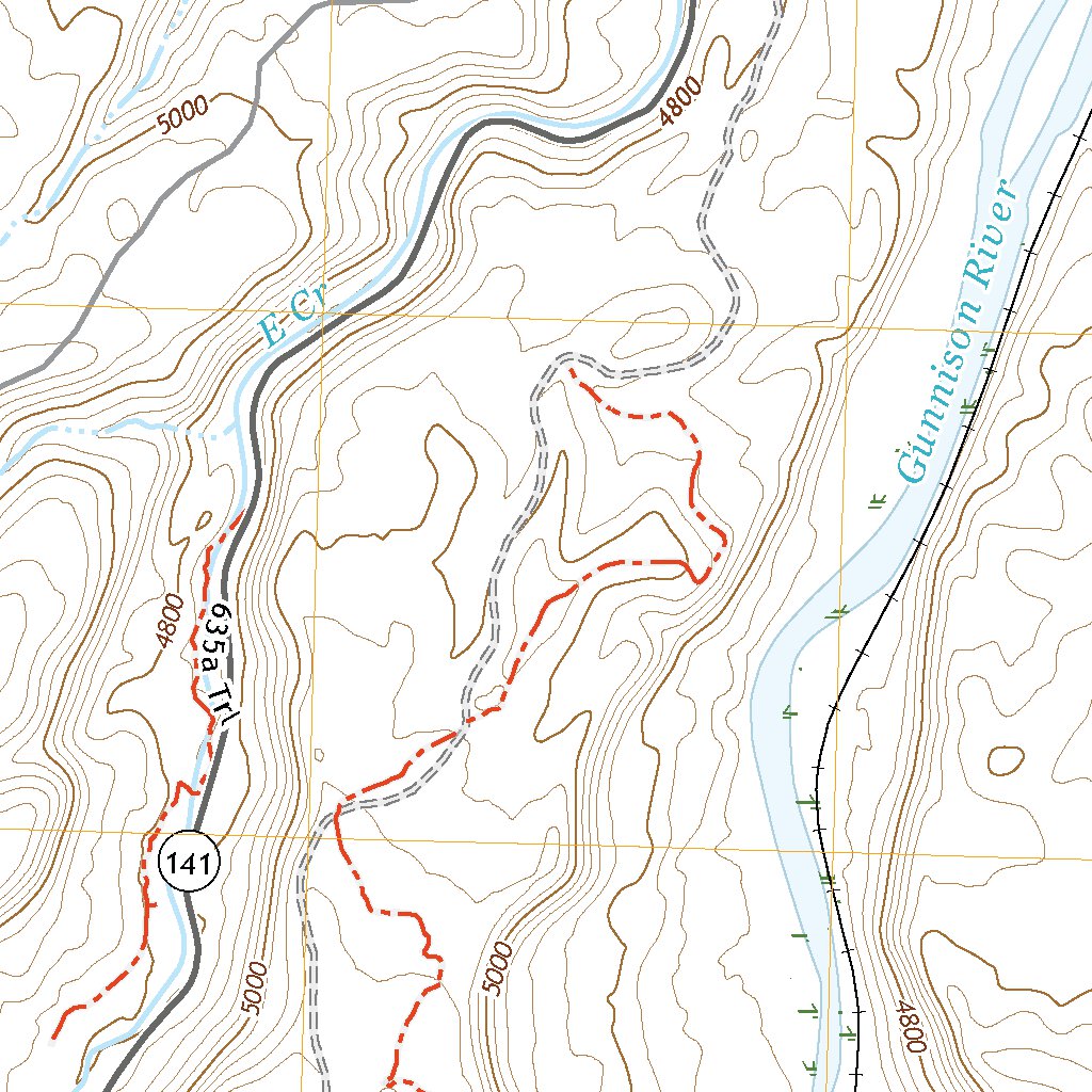 Whitewater, CO (2022, 24000-Scale) Map by United States Geological ...