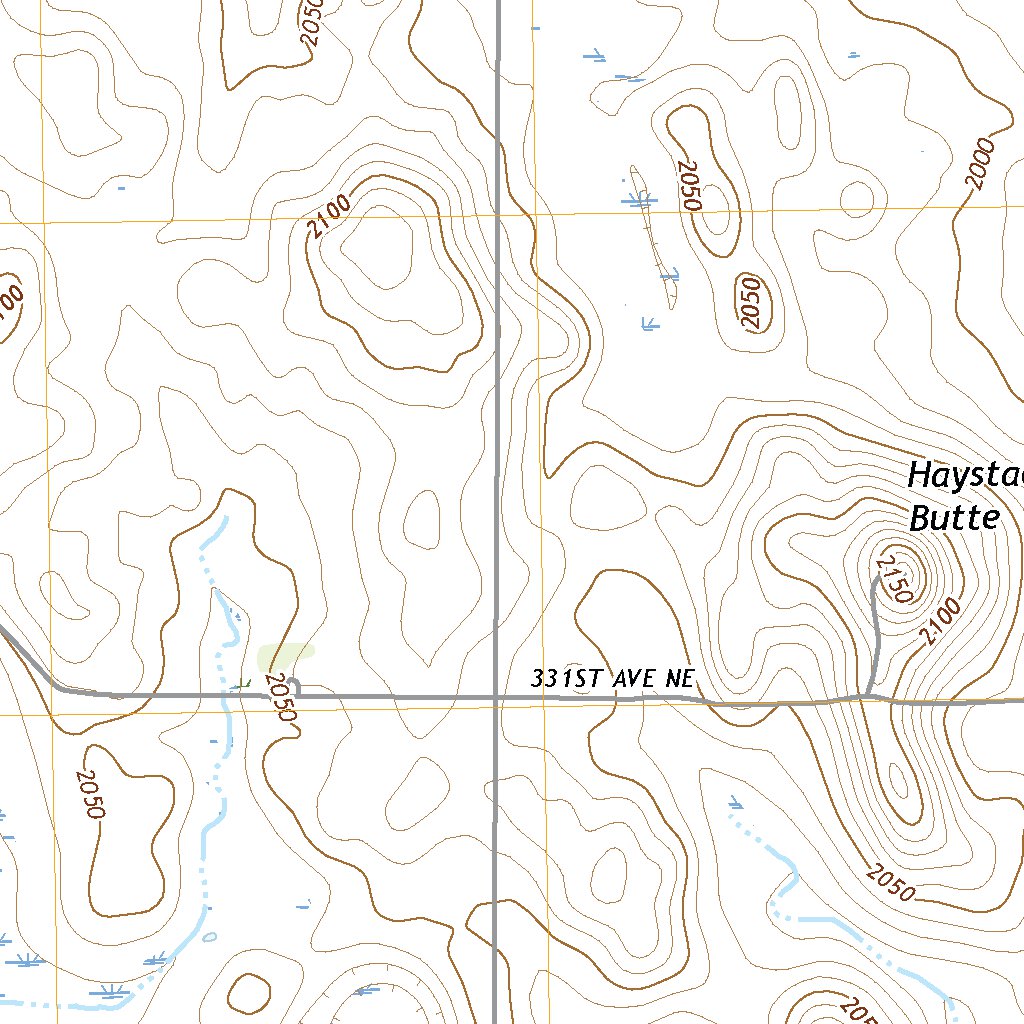 Wing, ND (2020, 24000-Scale) Map by United States Geological Survey ...