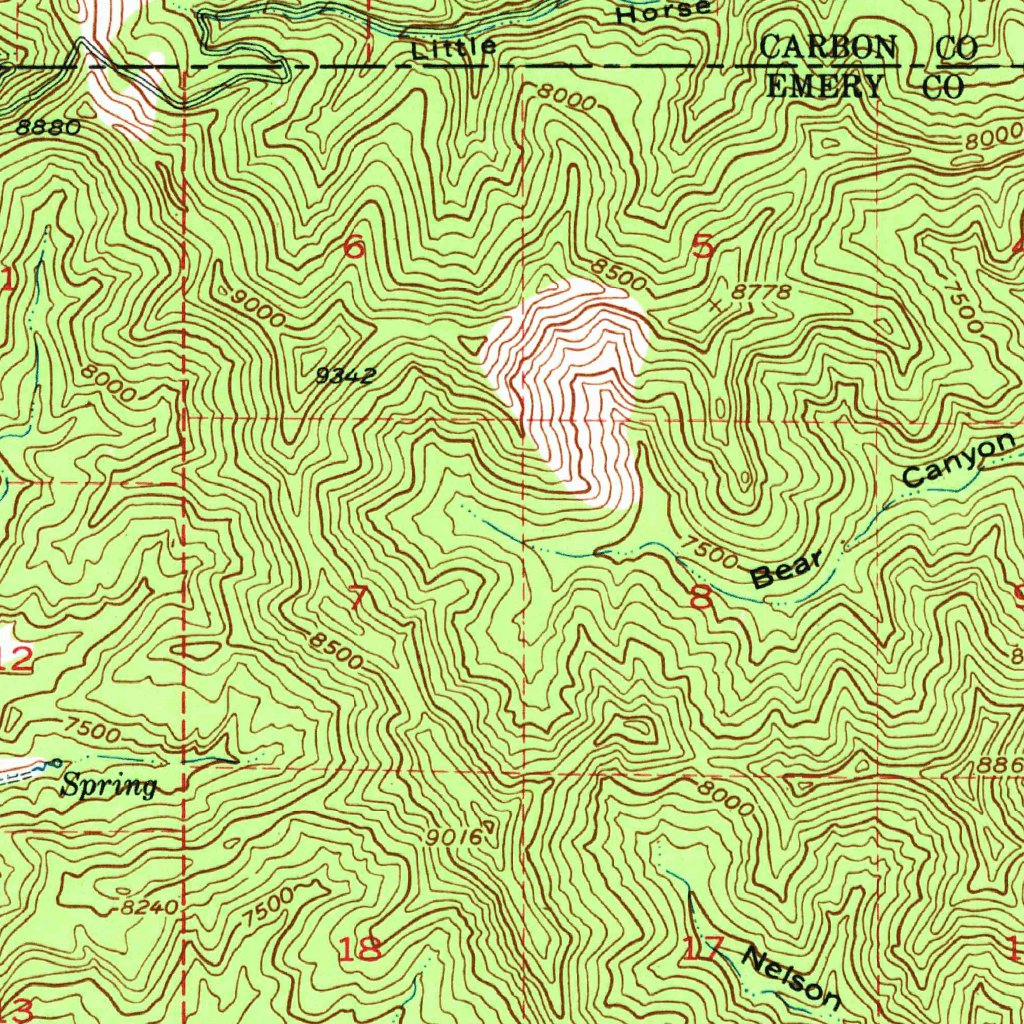 Woodside, UT (1949, 62500-Scale) Map by United States Geological Survey ...