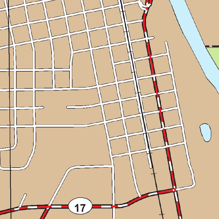 Chart 1 - Minnesota River Miles 25-19 Map by US Army Corps of Engineers ...