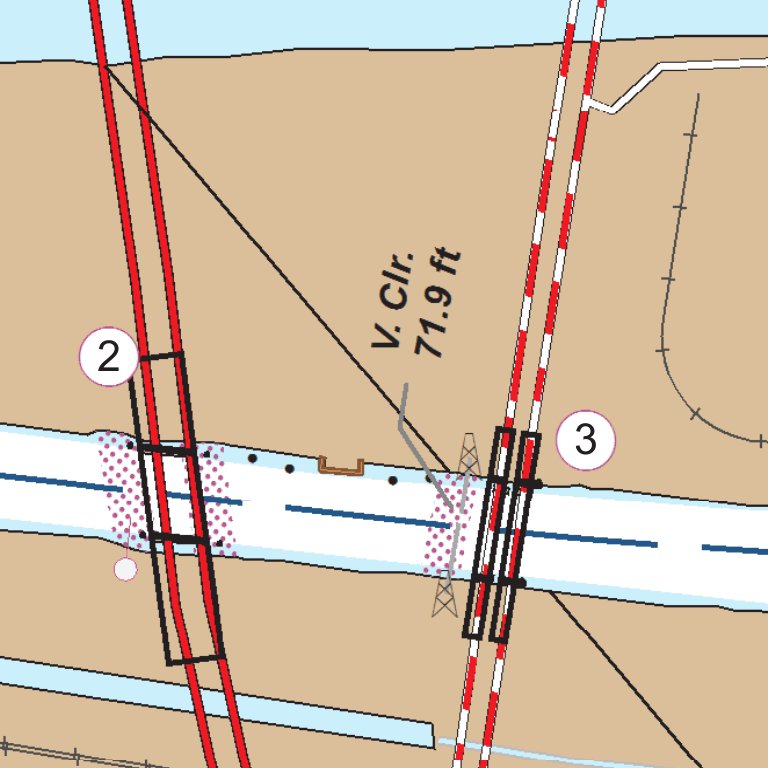 Charts 103 and 104 - Illinois River Miles 305.2 - 308.0 and 308.0 - 310 ...