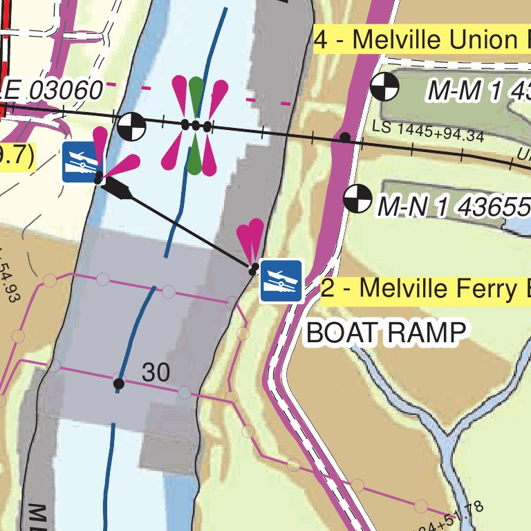Chart 11 - Atchafalaya River Miles 25.4 to 31.8 Map by US Army Corps of ...