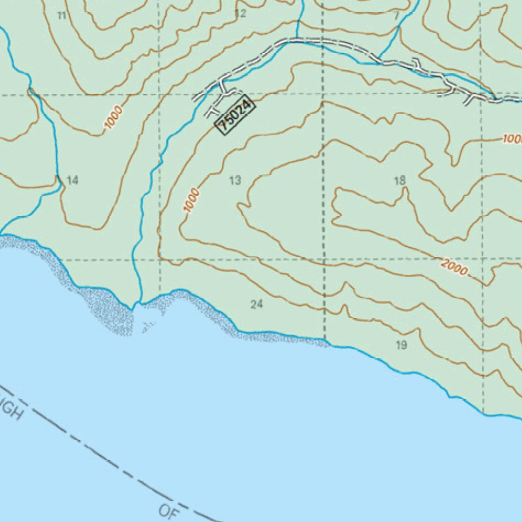 Chichagof Island Hoonah Area (Hoonah Side) Map by US Forest Service R10 ...