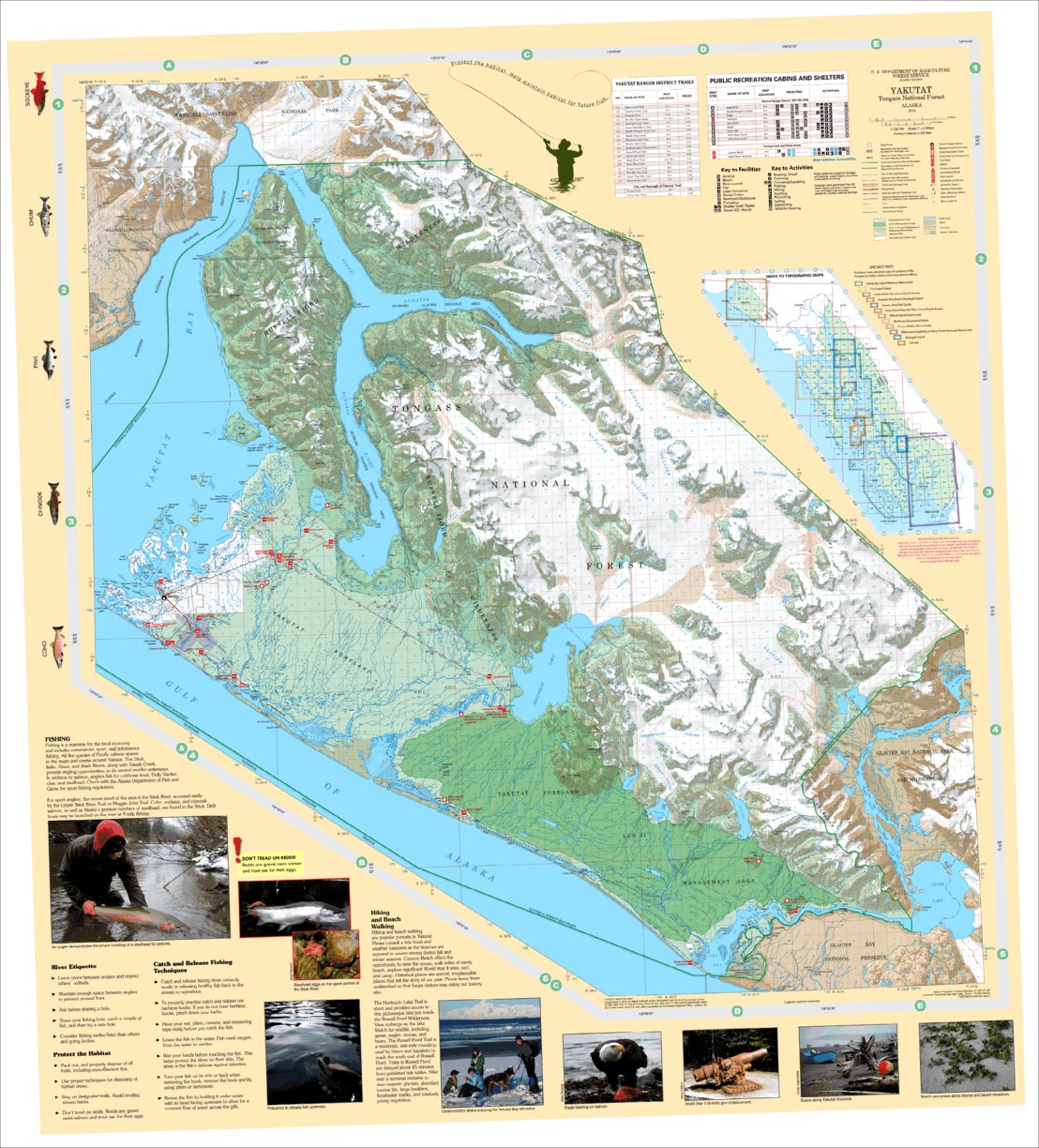 Yakutat (side 2) Map by US Forest Service R10 | Avenza Maps