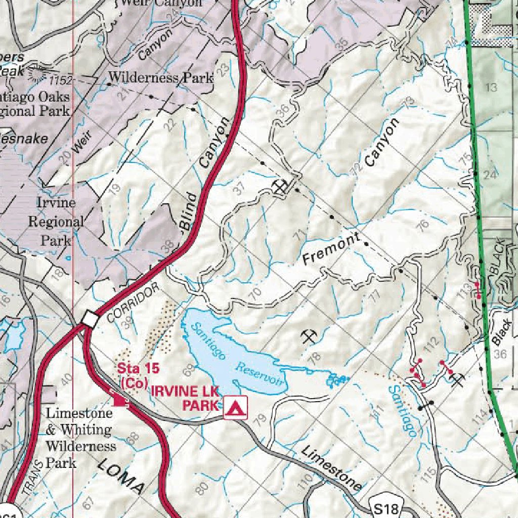 Cleveland National Forest Visitor Map - North (2010) by US Forest ...