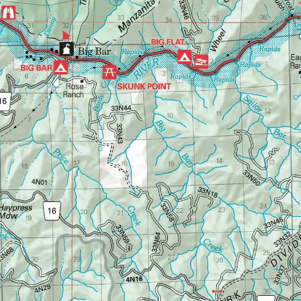 Shasta-Trinity National Forest Visitor Map - West (2010) by US Forest ...